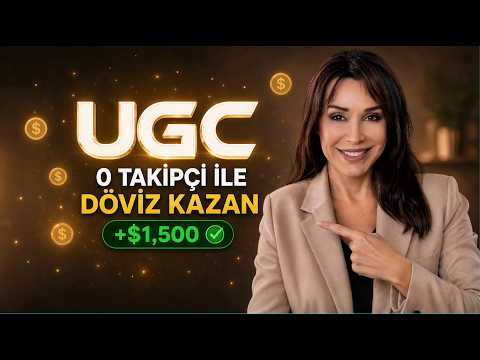 UGC ile Para Kazanmak: Takipçi Olmadan Marka İşi Almak. UGC; How to Make Money Without Followers