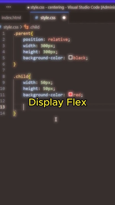 2 easiest way of centering elements in html using css - YouTube