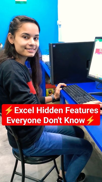 Excel Hidden Features Everyone Don't Know #viral #excel #exceltips #computer - YouTube