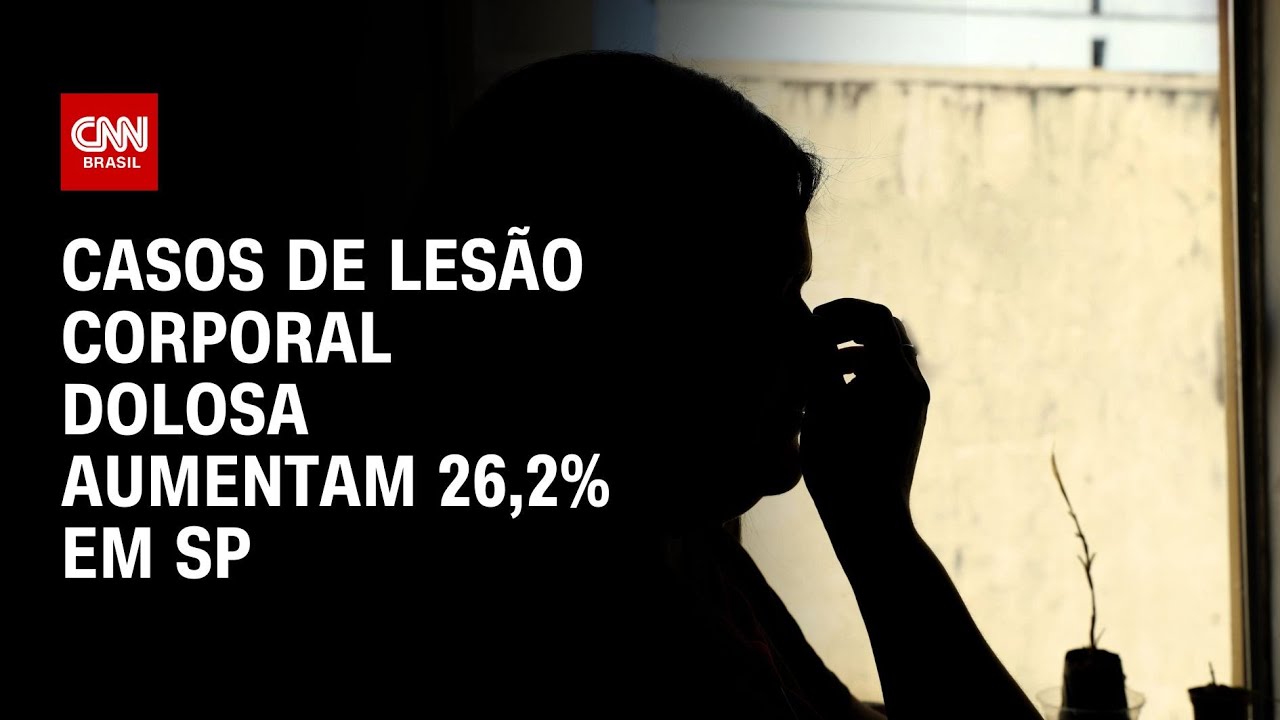 Casos de lesão corporal dolosa aumentam 26,2% em SP | LIVE CNN - YouTube