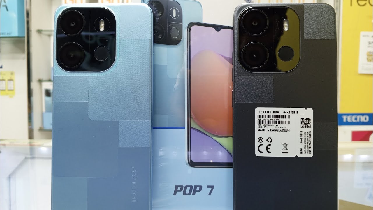 Tecno Pop 7 .Hero Model Available on Our shop - YouTube