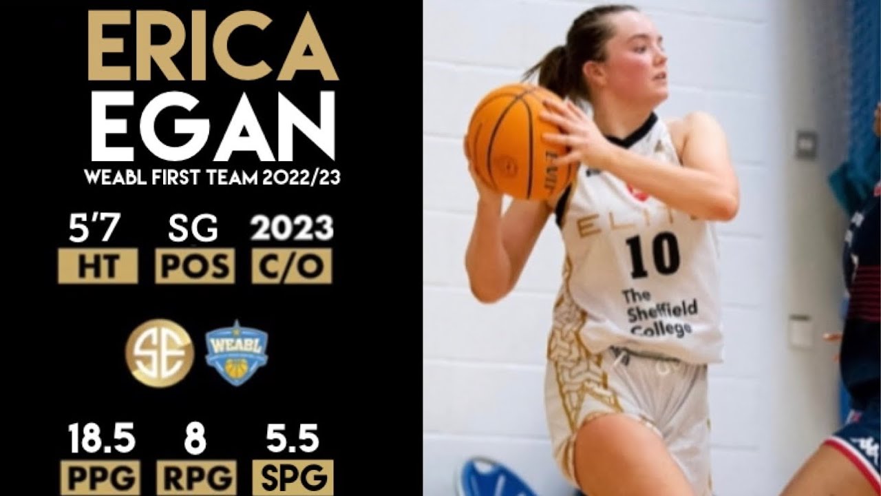 Erica Egan WEABL Highlights 2022/23 - YouTube