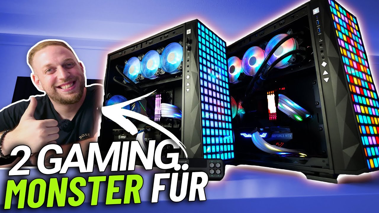 WIR bauen 2 GAMING PC MONSTER für RATUN für sein GAMING Setup! - YouTube