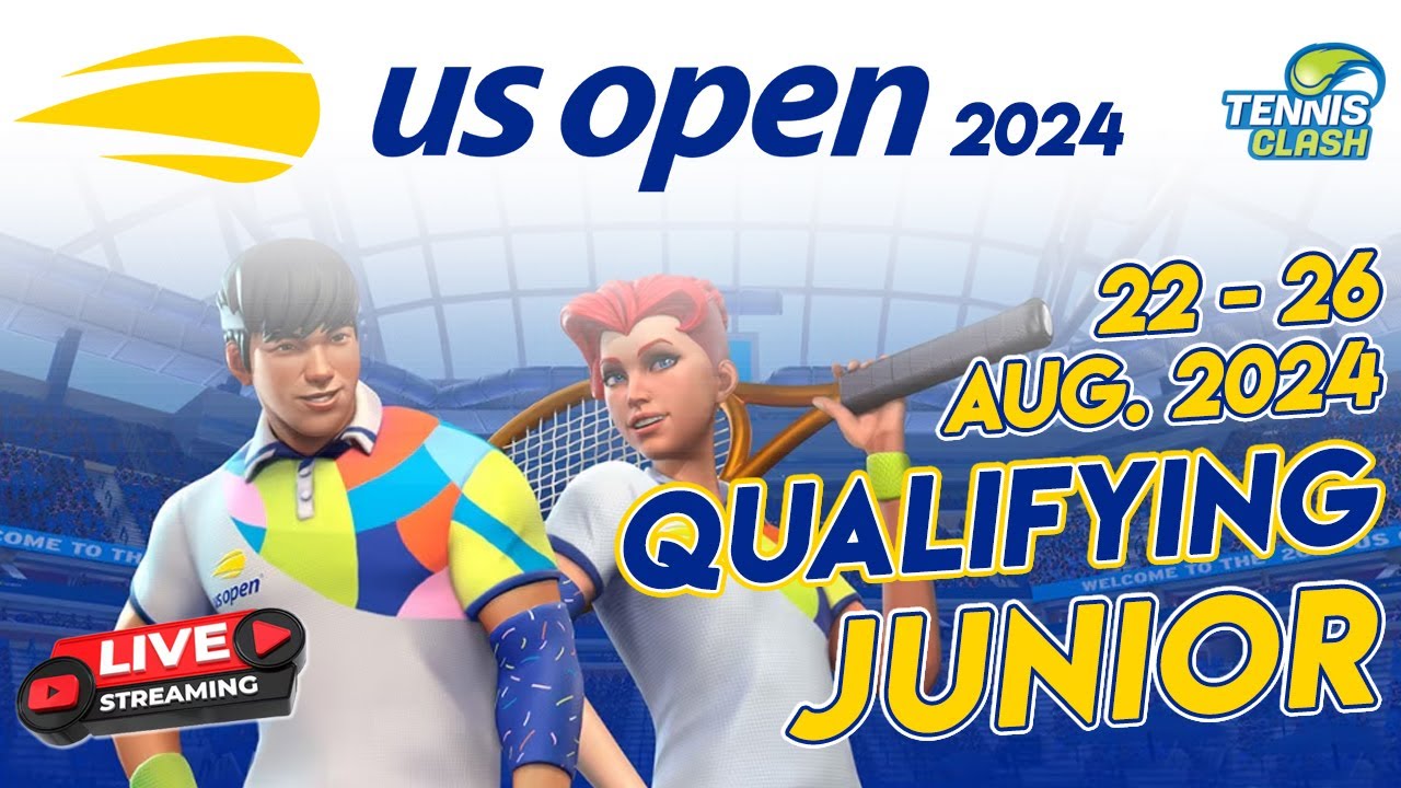 Tennis Clash 2024 US Open Junior Qualifying Round [August 2024] - YouTube
