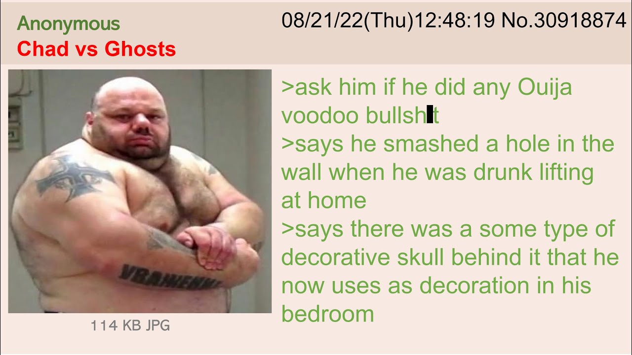 Anon fights Ghosts - 4Chan Greentext Stories - YouTube