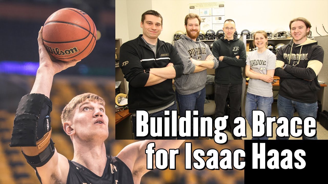 Building an Elbow Brace for Isaac Haas - YouTube