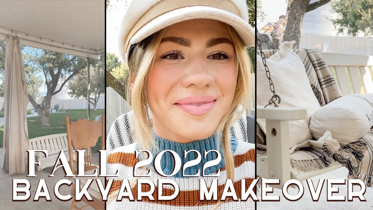 2022 | NEW FALL BACKYARD MAKEOVER | SOLAR LIGHTING IDEAS | BRIGHTOWN ...