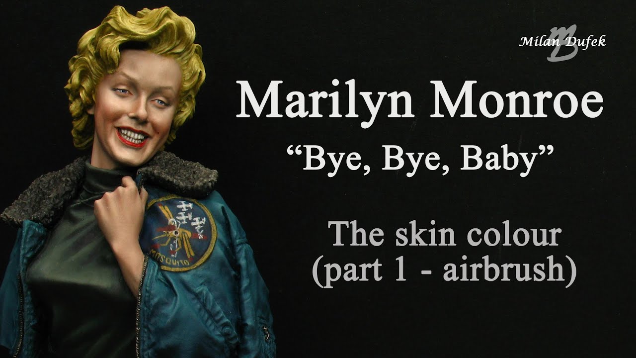 Marilyn Monroe - Painting bust - The face - part 1 - Preshading and ...