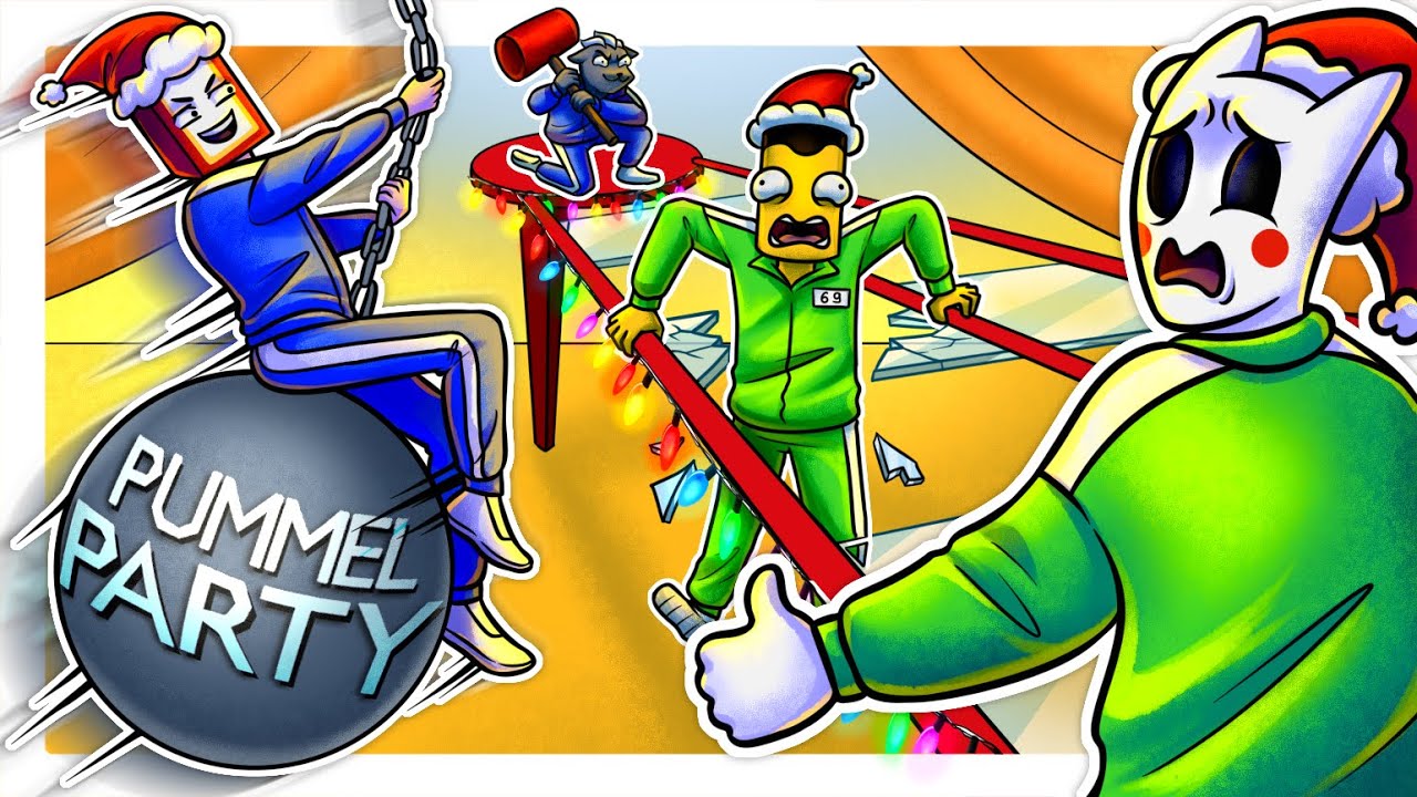 PUMMEL PARTY + МОДЫ = ВЕСЕЛЫЙ ХАОС! ОЧЕНЬ УГАРНАЯ ИГРА В PUMMEL PARTY ...