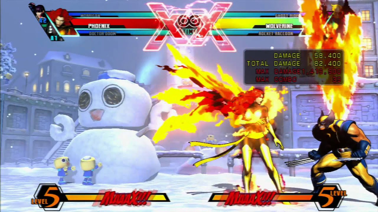 Umvc3- Dark phoenix Combo video - YouTube