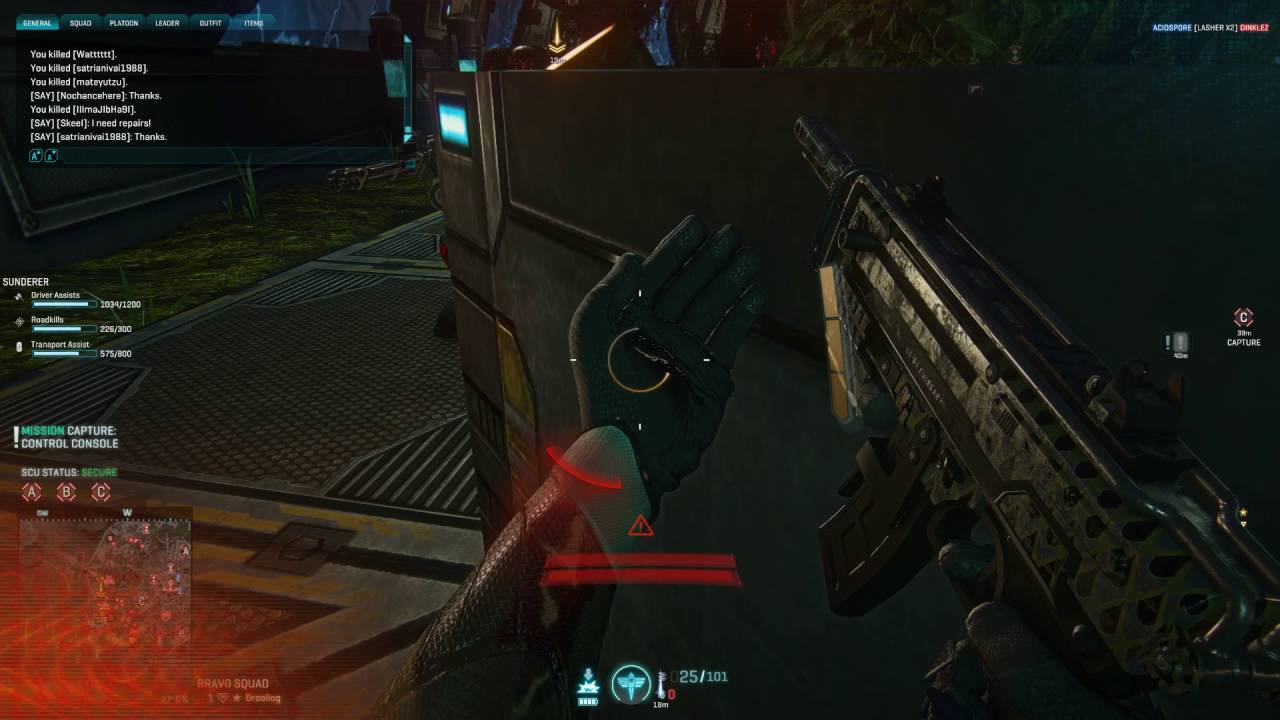 Planetside 2 - I used to bullseye Bio Labs with my LA back home - YouTube