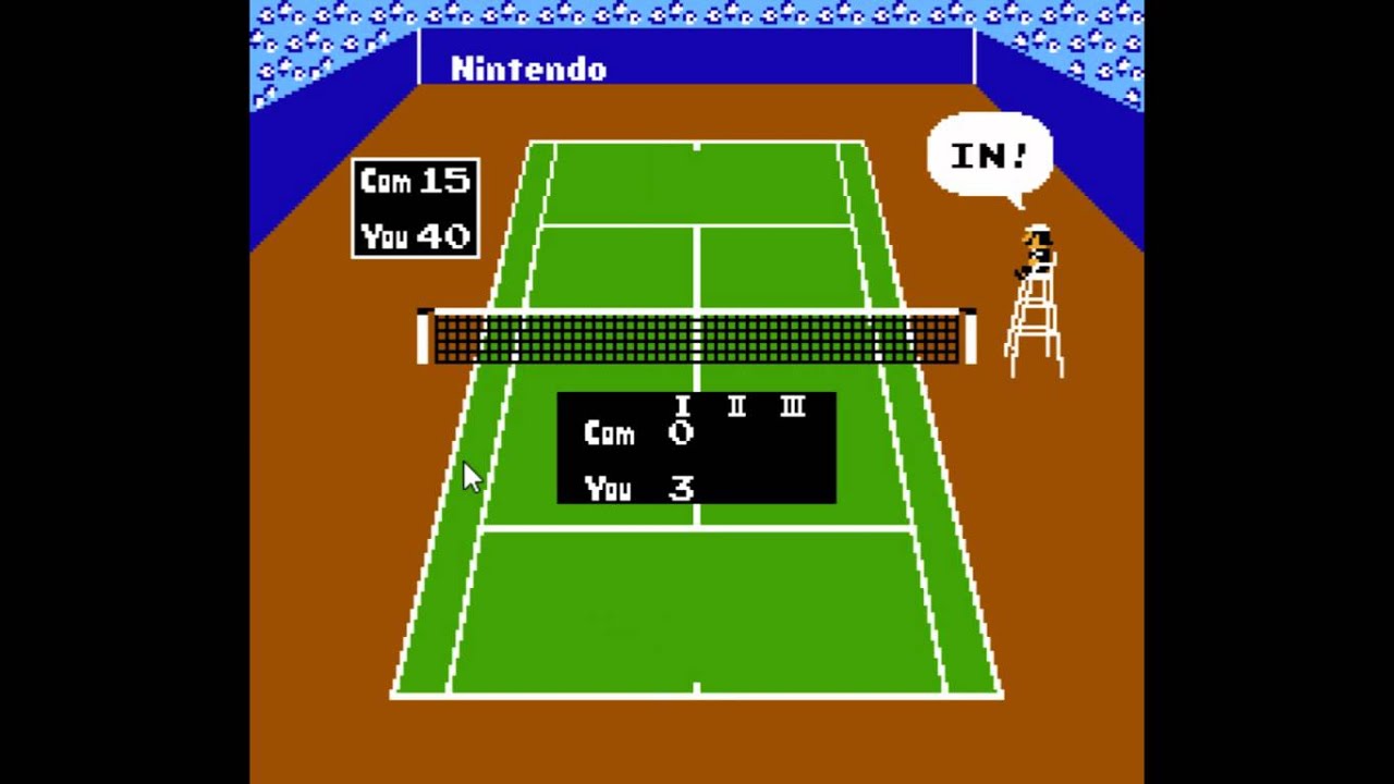 Tennis NES Playthrough - YouTube