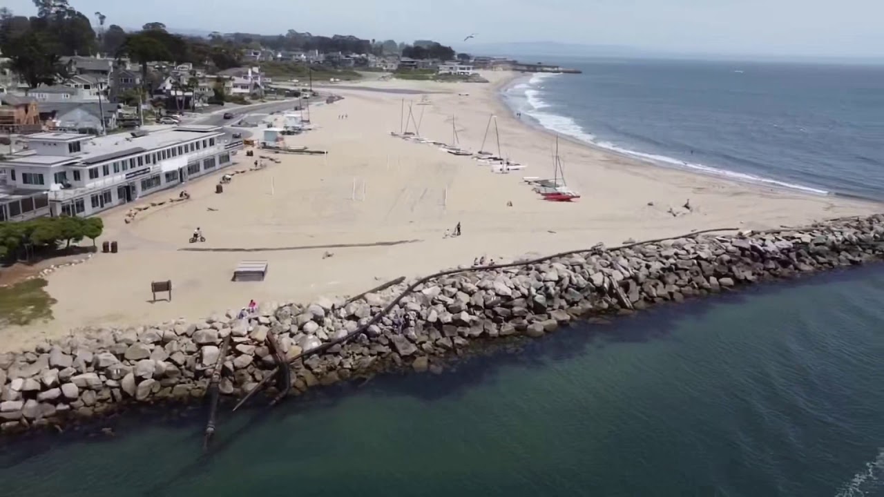 Santa Cruz California flyover - YouTube