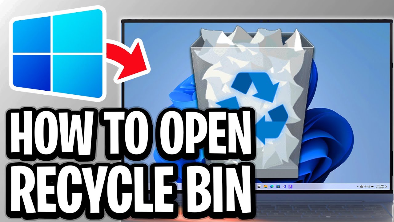 How To Open Recycle Bin In Windows 11 - Step By Step - YouTube
