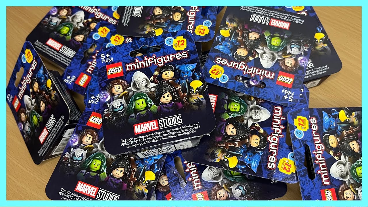 【LEGO MARVEL】I bought 15 packs of "Minifigures MARVEL series 2"! Can I ...