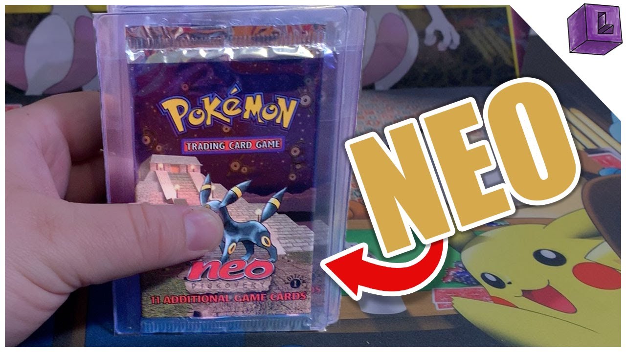 Opening *Unweighed* Neo Discovery 1st Edition Pokemon Packs - YouTube