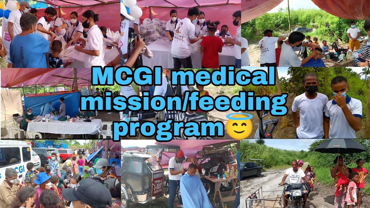 MCGI medical mission/feeding program para sa mga katutubo ng porac ...