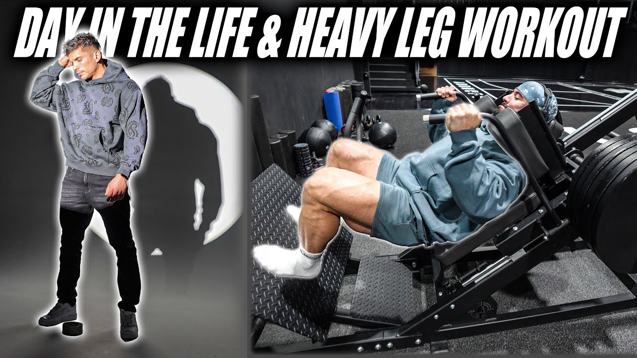 HONEST DAY IN THE LIFE + FULL LEG WORKOUT W/ JOE ANDREWS - YouTube