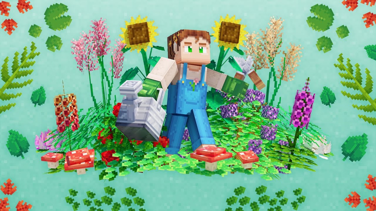 Let's Play Minecraft RTX BLOOM - Community Celebration - free map - YouTube
