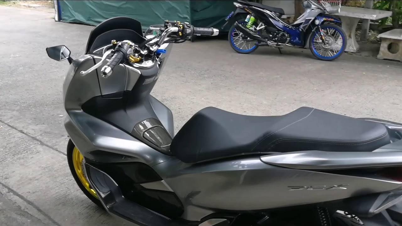 New PCX แต่งสวยๆล้อทองโคม และคาร์บอนเคฟล่าระบบโมเลกุล by เล็กเคฟล่าดอน ...