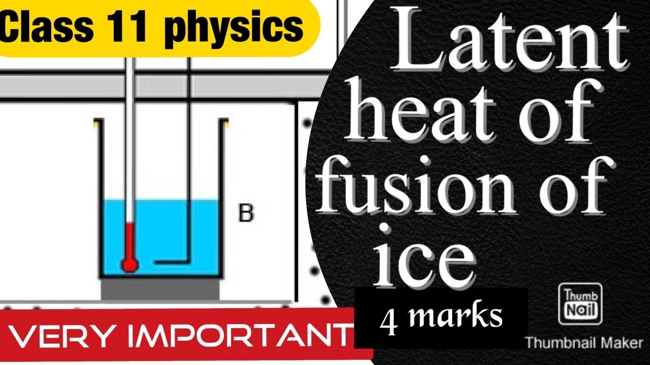 Class 11 Latent Heat Of Fusion Of Ice Derivation In Nepali All class-11-latent-heat-of-fusion-of-ice-derivation-in-nepali-all