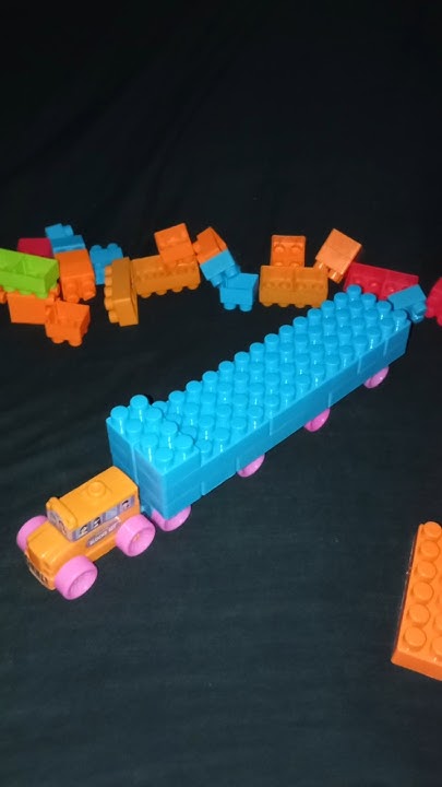 Satisfying DIY Blocks Lorry | Lego Building Blocks | #buildingblockstoys #shorts - YouTube