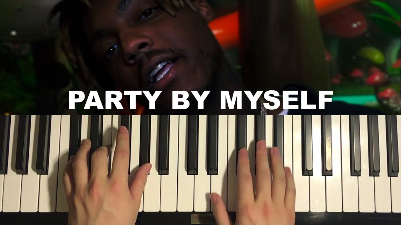 How To Play - Juice WRLD - Party By Myself (Piano Tutorial Lesson ...