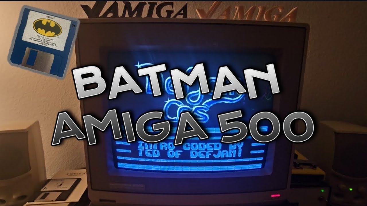 Batman The Movie 1989 video game on the Amiga. - YouTube