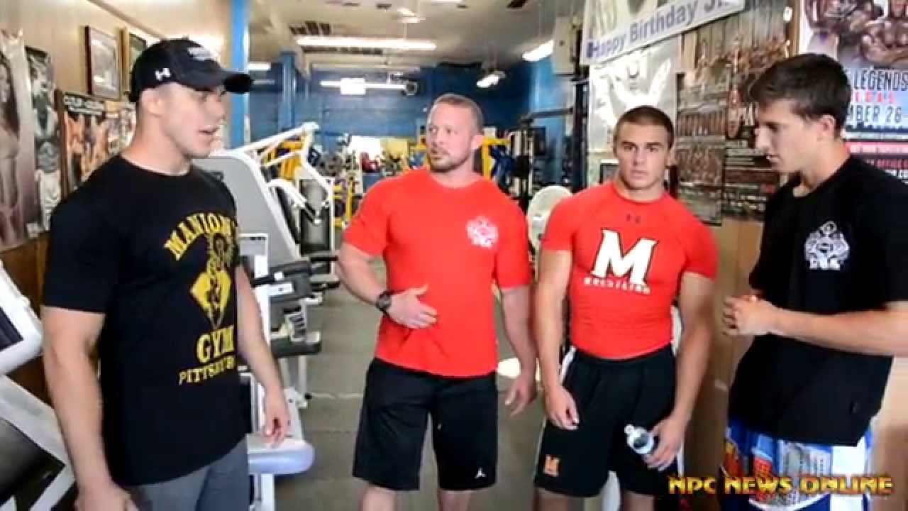 John Foster Workout With Tyler Manion, Eric Nutter & Nick Heflin - YouTube