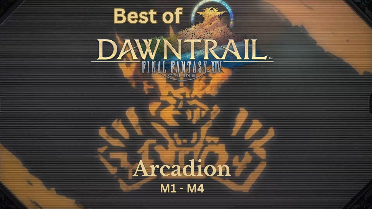 Best of Final Fantasy XIV Dawntrail Arcadion M1-M4 - YouTube