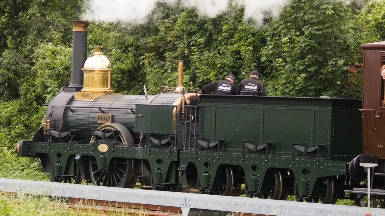 ODIN: A Replica of the First Danish Steam Locomotive - YouTube