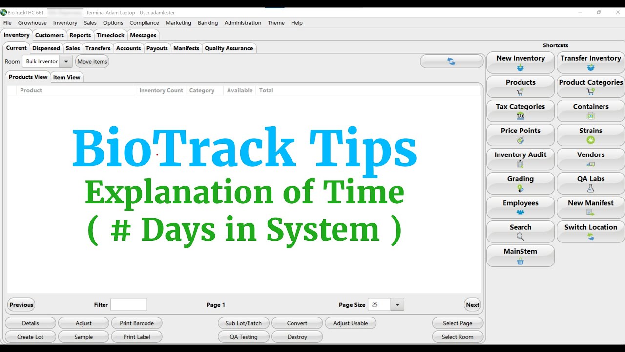 BioTrack Tips- Explanation of Time - YouTube