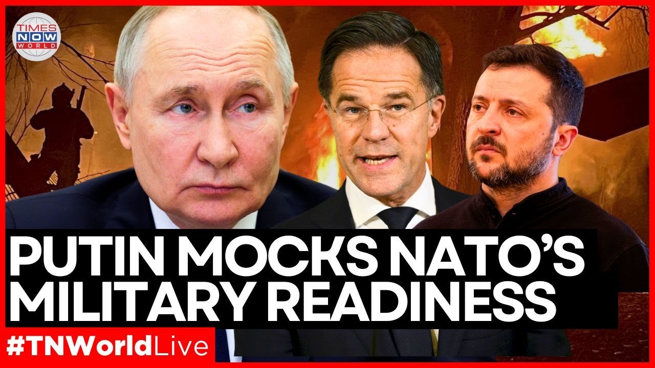 LIVE: Putin Ramps Up Arms Race with West, Orders Military To Prepare For The Future War! - YouTube