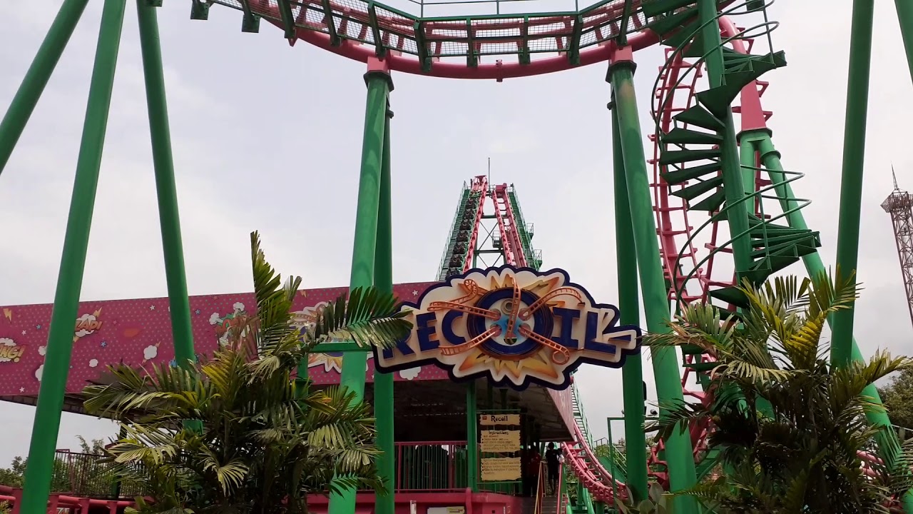 Recoil Ride in Wonderla Kochi - YouTube