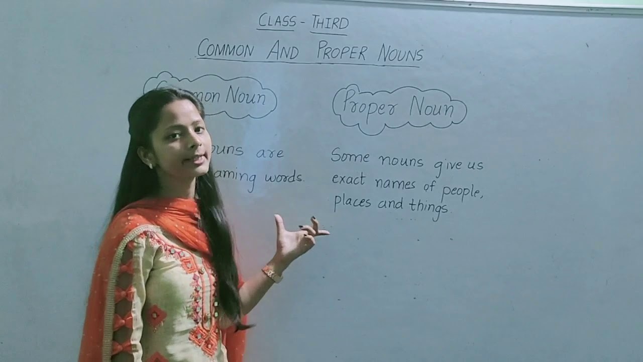 CLASS THIRD CHAPTER 1 COMMON AND PROPER NOUNS Shri Rajendra class-third-chapter-1-common-and-proper-nouns-shri-rajendra