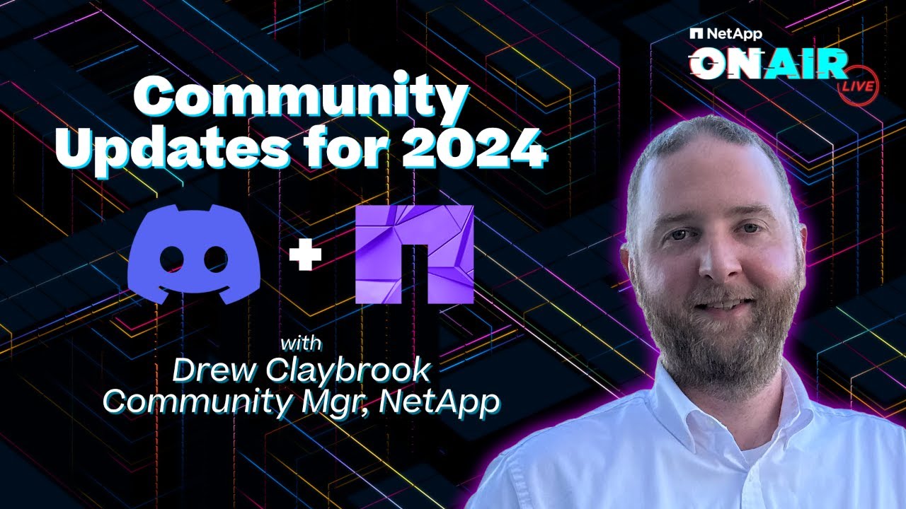 Community Updates for 2024 | NetApp ONAIR - YouTube