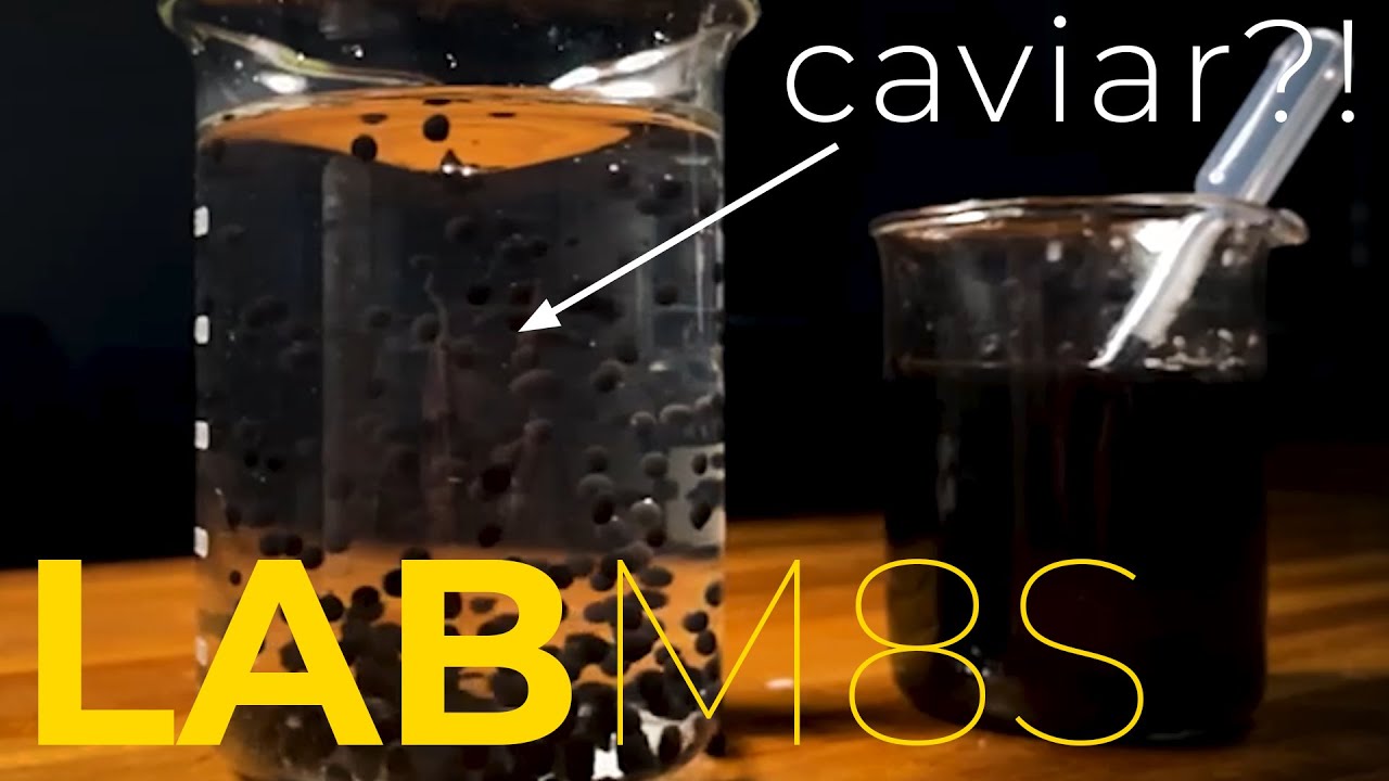 Labm8s: How to fake caviar - YouTube