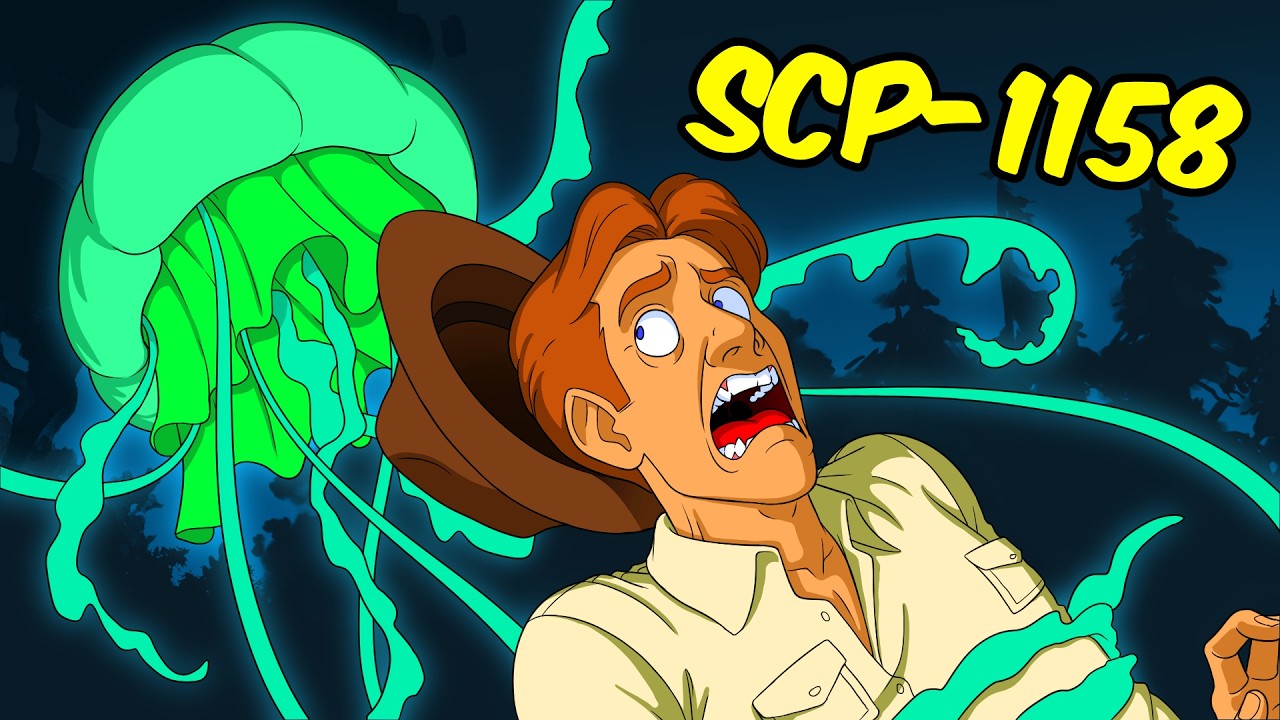 Killer Flying Jellyfish - SCP-1158 - The Semivisible Man - YouTube
