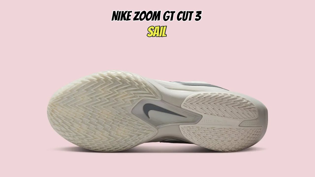 Nike Zoom GT Cut 3 Sail - YouTube