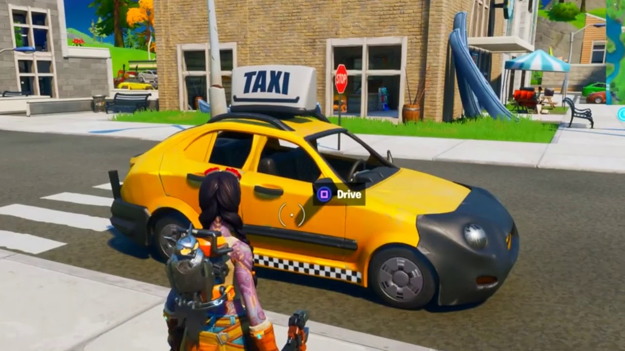 HOW TO DRIVE CARS IN FORTNITE - YouTube