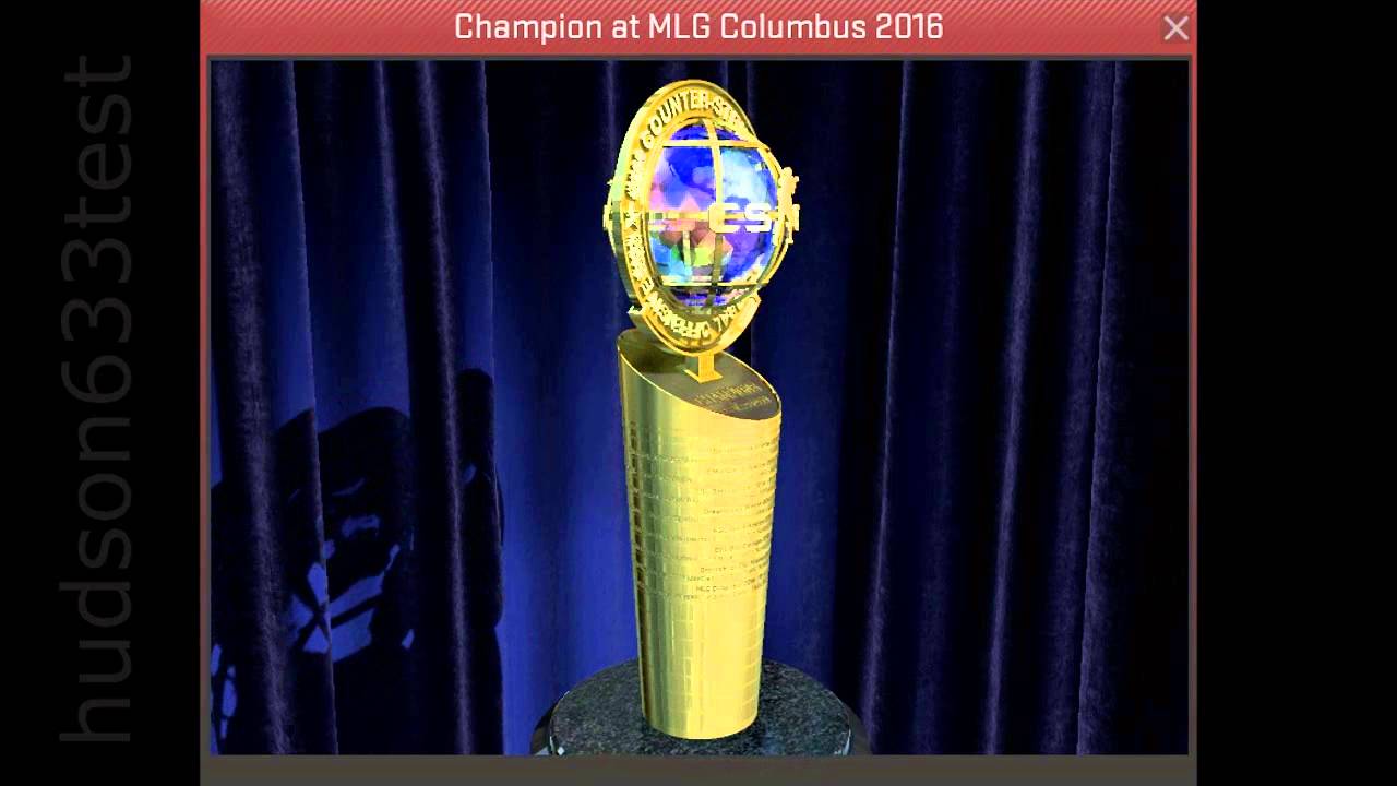 MLG Columbus 2016 Champion Trophy - YouTube