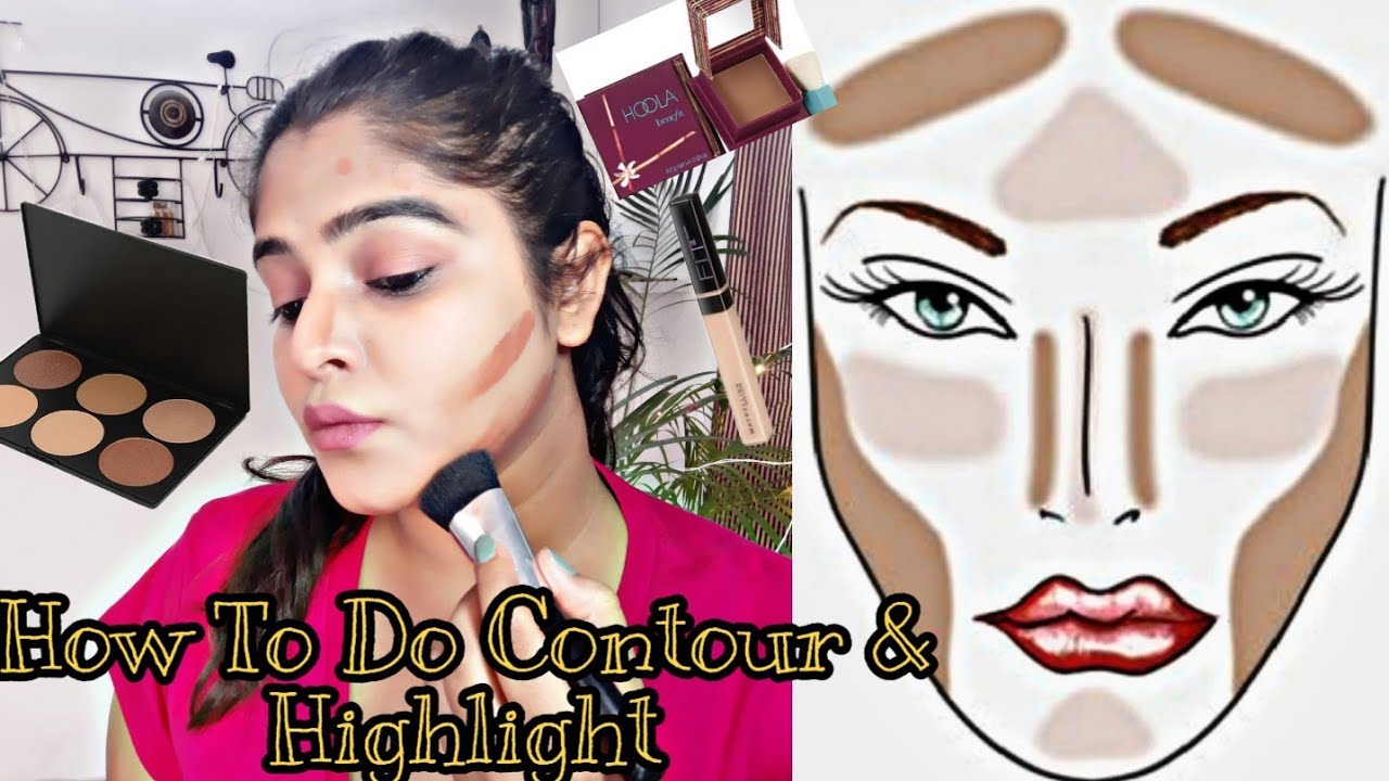 Full Detail Video About How To Do Contouring and Highlight - Makeup ...