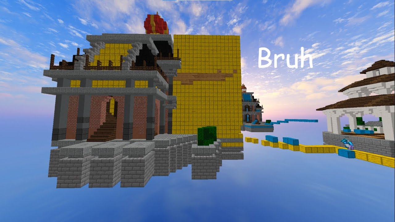 Building The Biggest Bedwars Base (ft @Zpointxd ) - YouTube