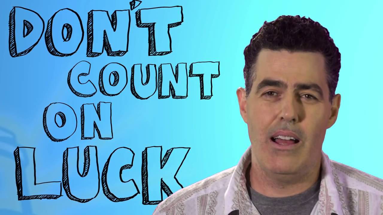 Adam Carolla on luck - Why Bad Luck is Good - YouTube
