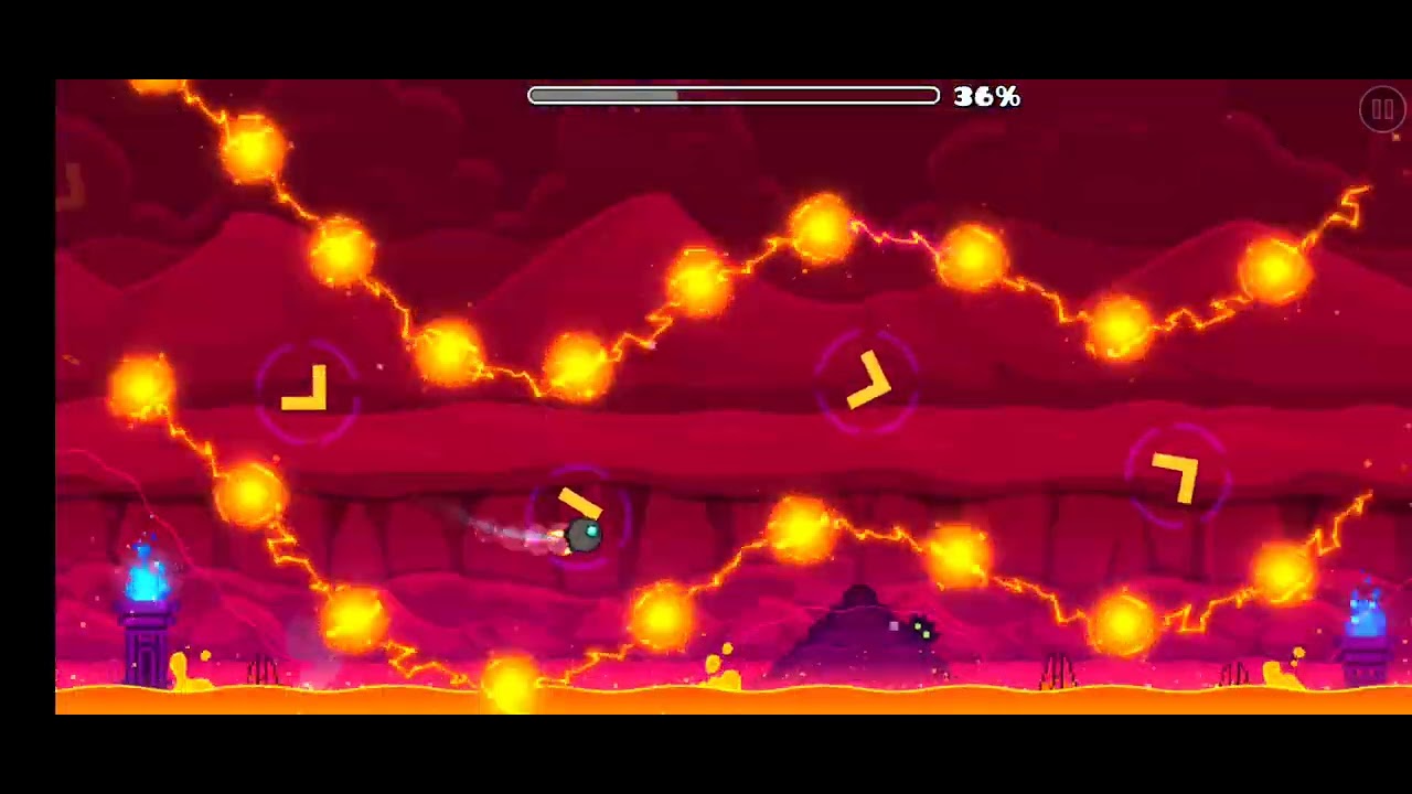 [Glitched GD] /Geometry dash\ Dash Nivel insano 100% (Sin secret coins ...