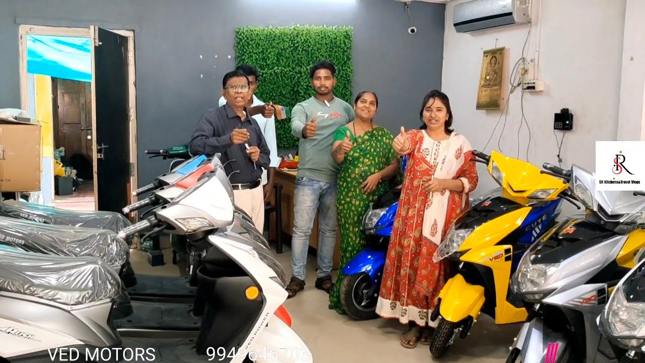 JUST 50,000/-EV SCOOTERS (VED MOTORS GUNTUR) - YouTube