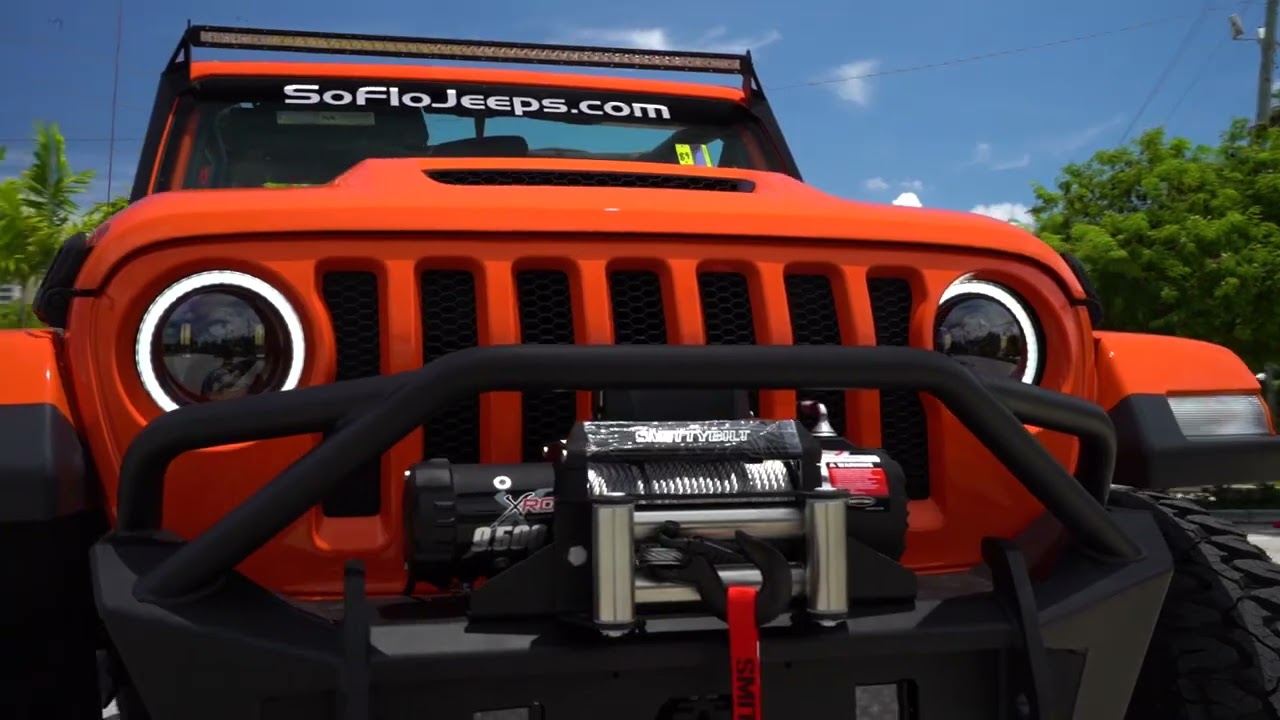 Orange SoFlo Wrangler - YouTube