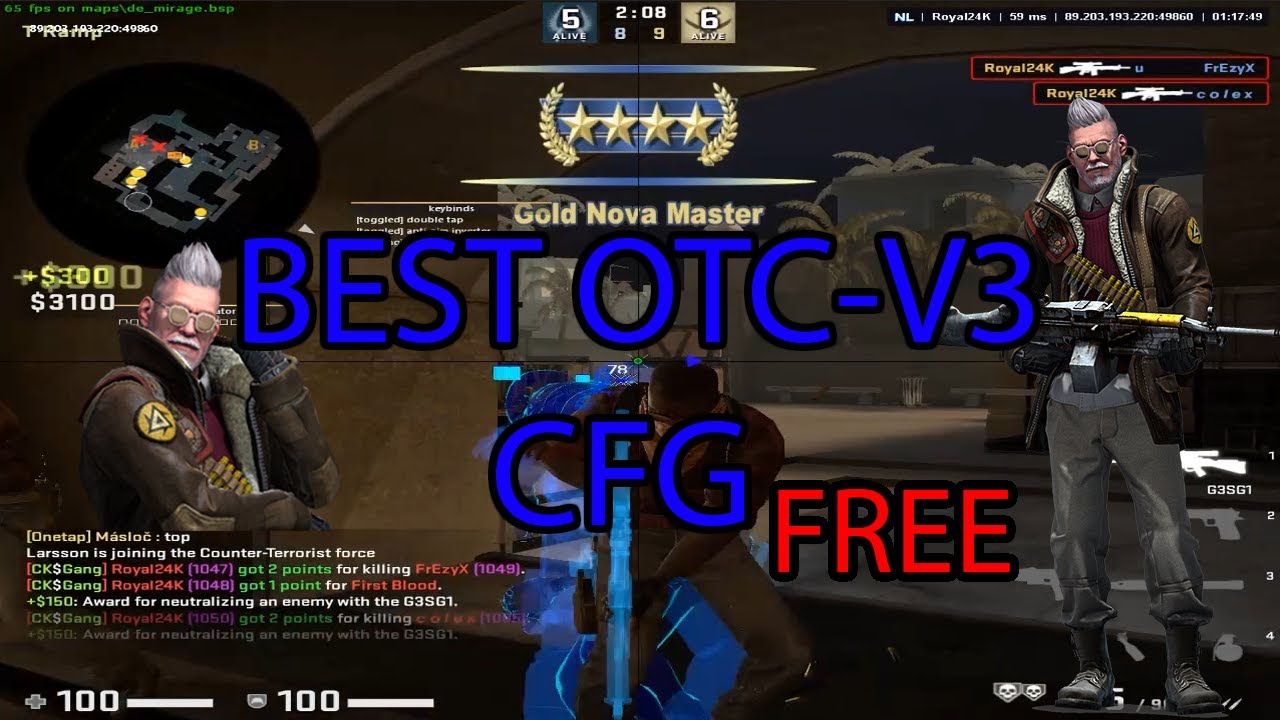 OTC- v3 HIGHLIGHTS#2 BEST CFG AND JS FOR FREE - YouTube