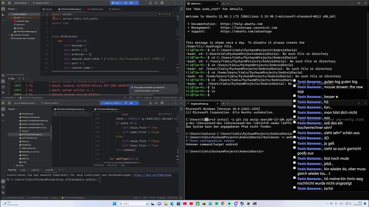 Ich lerne Android Apps in Python zu programmieren - YouTube