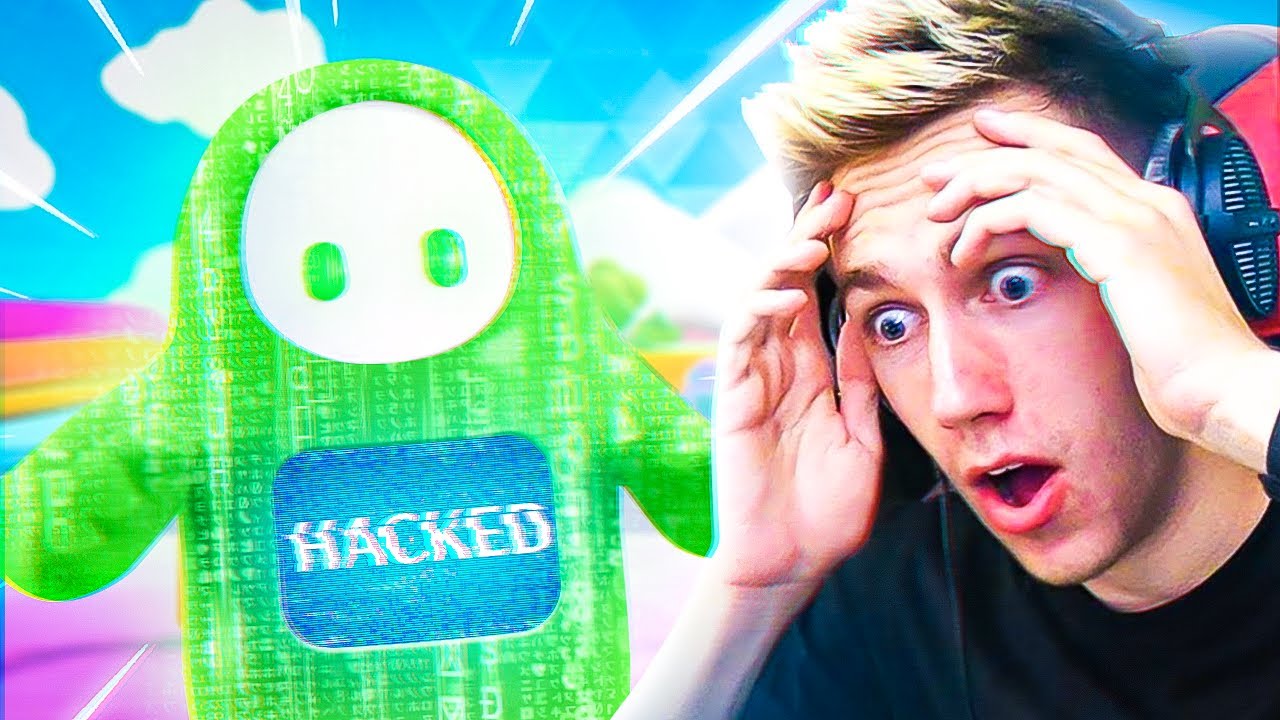 WE BEAT A HACKER ON FALL GUYS! - YouTube